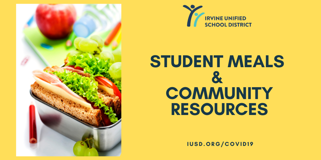 Student Meals and Community Resources | IUSD.org