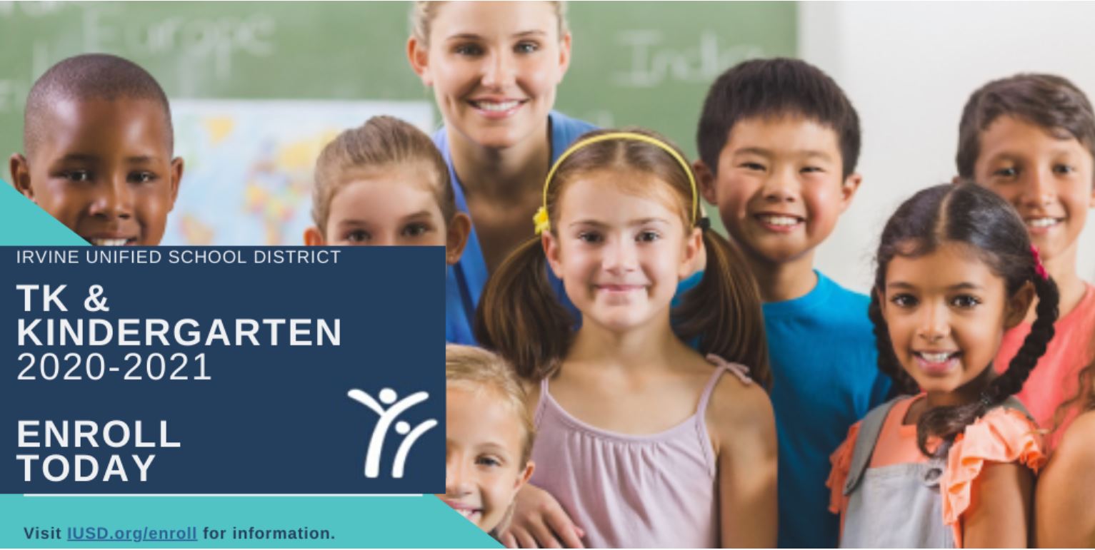 Enroll Today for TK and Kindergarten | IUSD.org