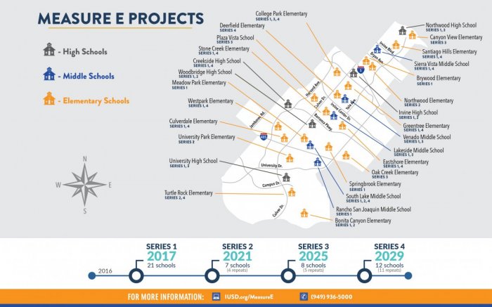 Measure E Map | IUSD.org