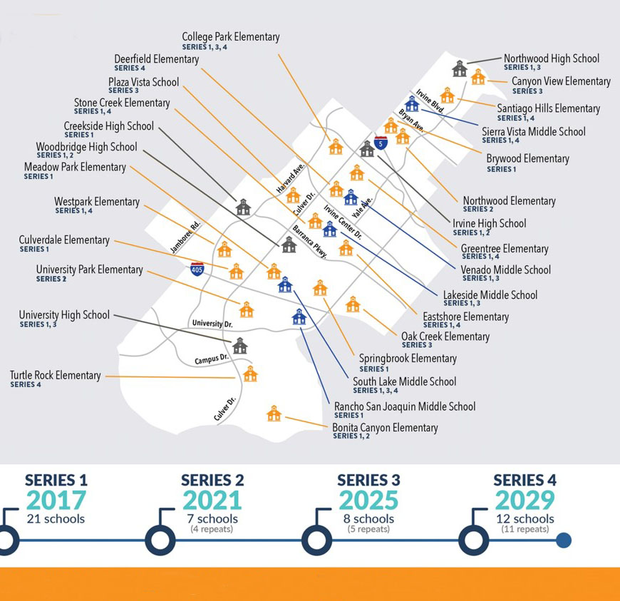 Measure E Map | IUSD.org